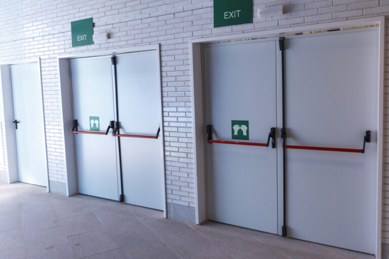 Steel Fire Exit Doors UK | Evolution Entrance Systems